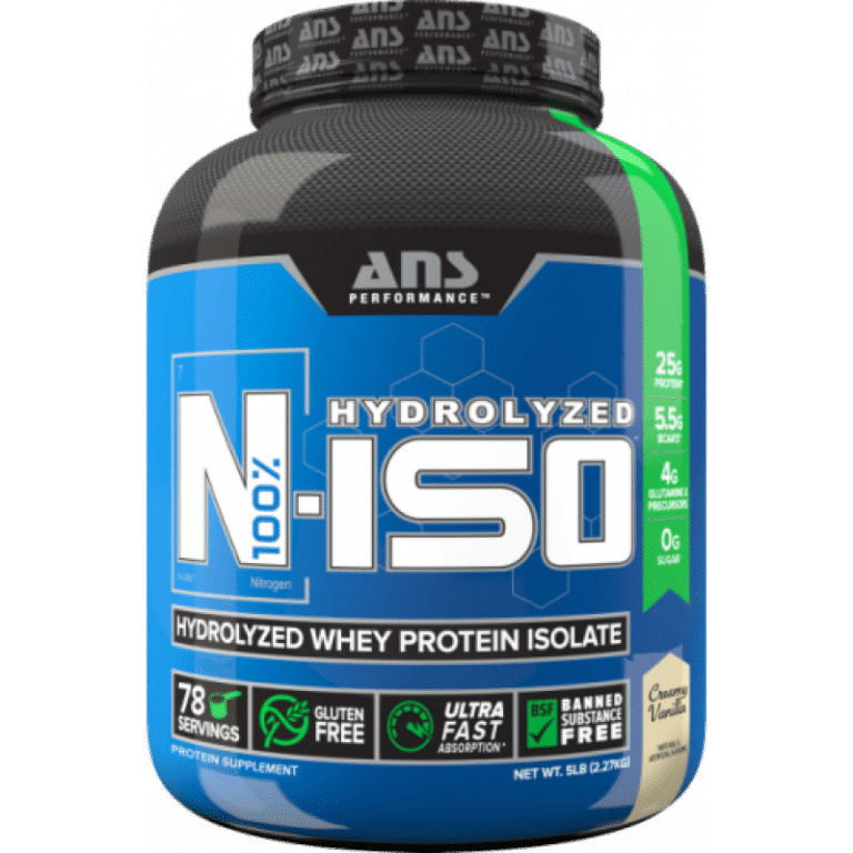 ANS N-ISO Protein (4.4lbs) Creamy Vanilla – Xtra Protein Supplements Store